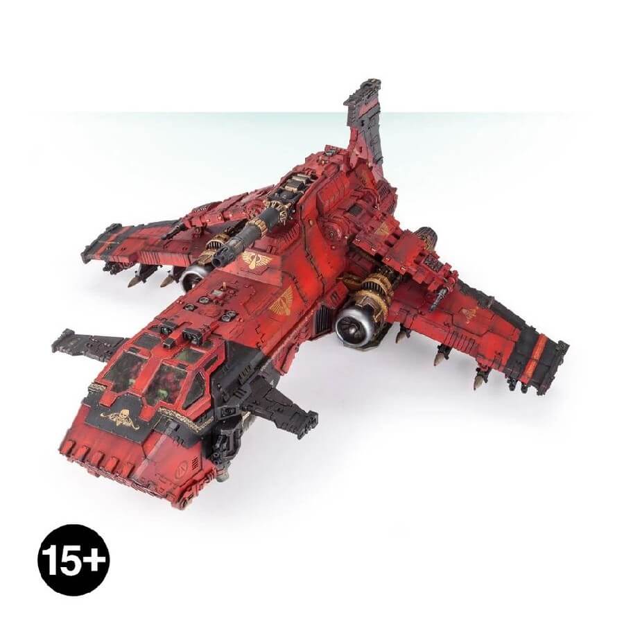 Legion Thunderhawk Gunship, a multipart W40K & Horus Heresy Model ...