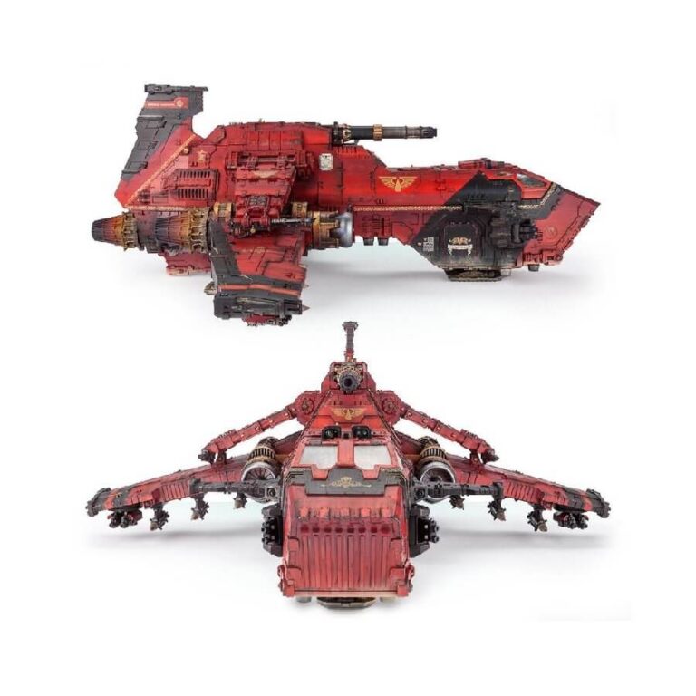 Legion Thunderhawk Gunship, a multipart W40K & Horus Heresy Model - Features and Offers!