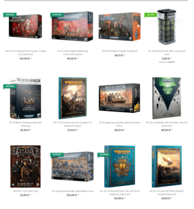 Tellurian Games: Great Warhammer 40K Selection, But Price Fluctuations