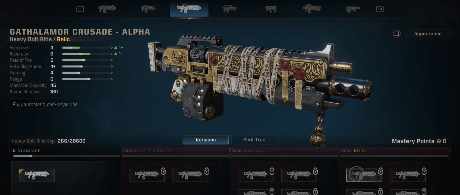 Space Marine 2 Weapons List - All 200+ of Them!