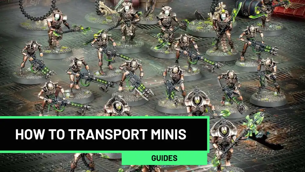 How to Store and Transport Warhammer 40,000 Models and Armies - Adeptus Ars