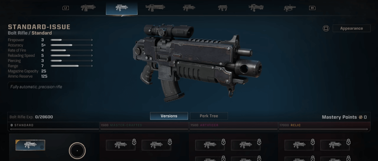 Space Marine 2 Weapons List - All 200+ of Them!