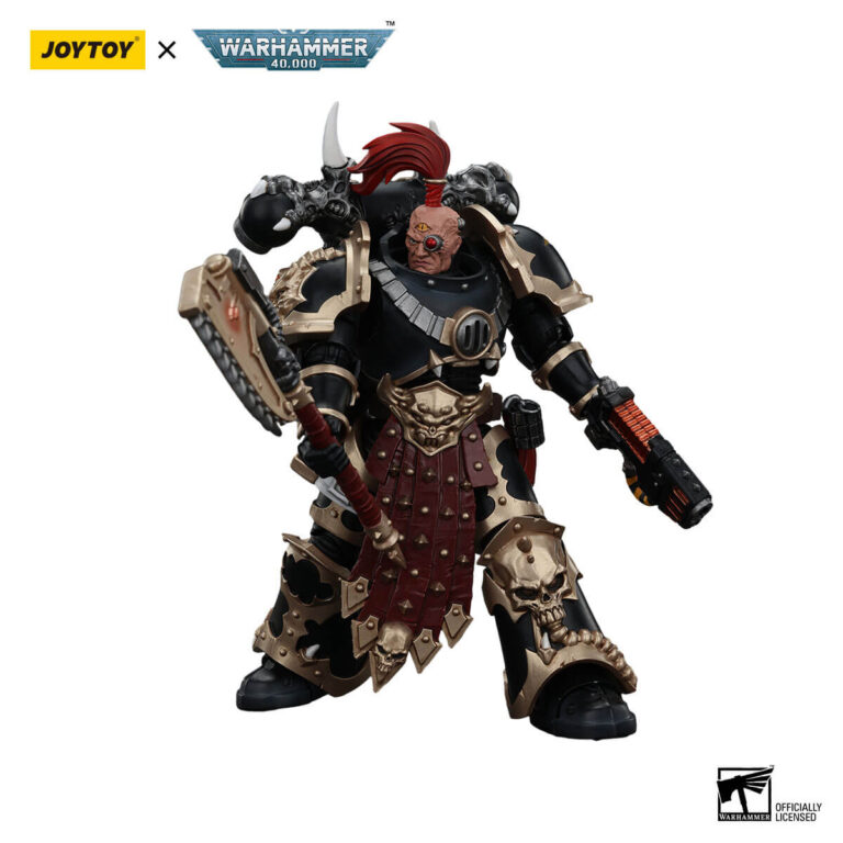 Chaos Space Marines Black Legion Chosen With Plasma Pistol and Power Axe