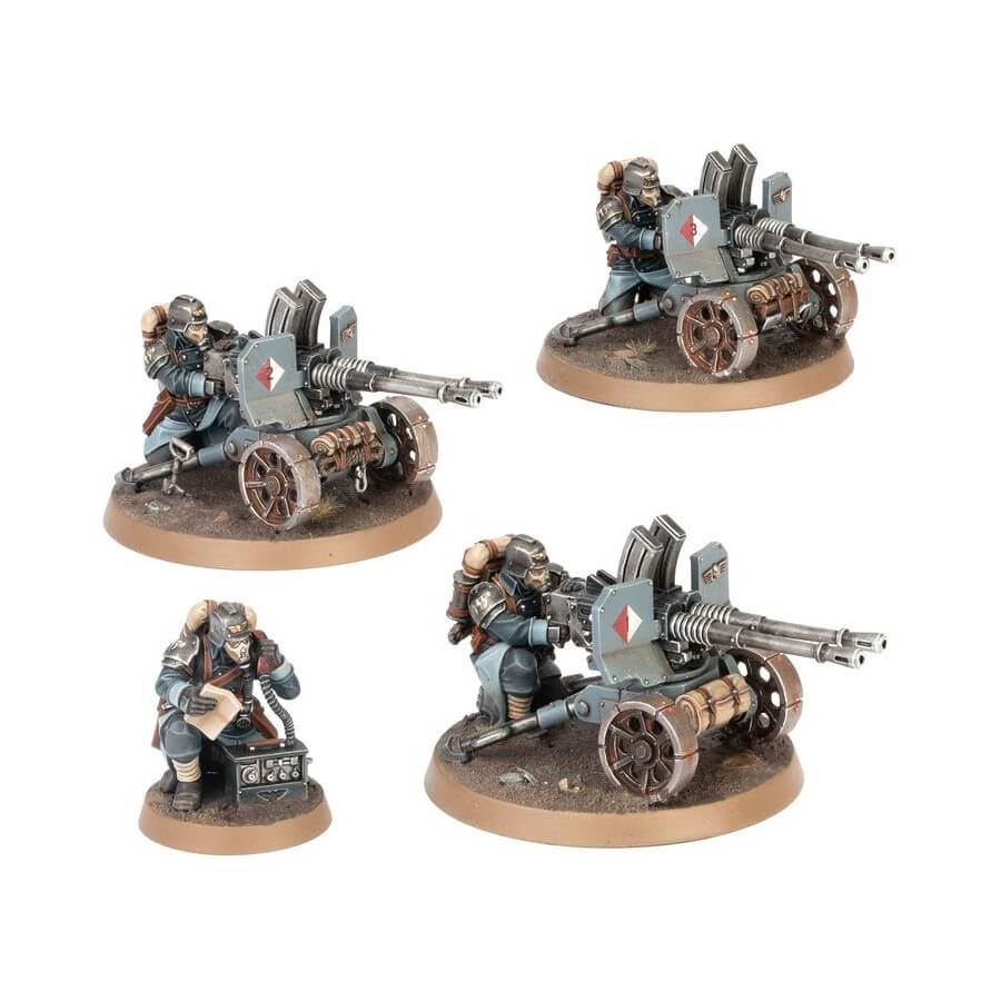 Warhammer 40K Krieg Heavy Weapons Squad