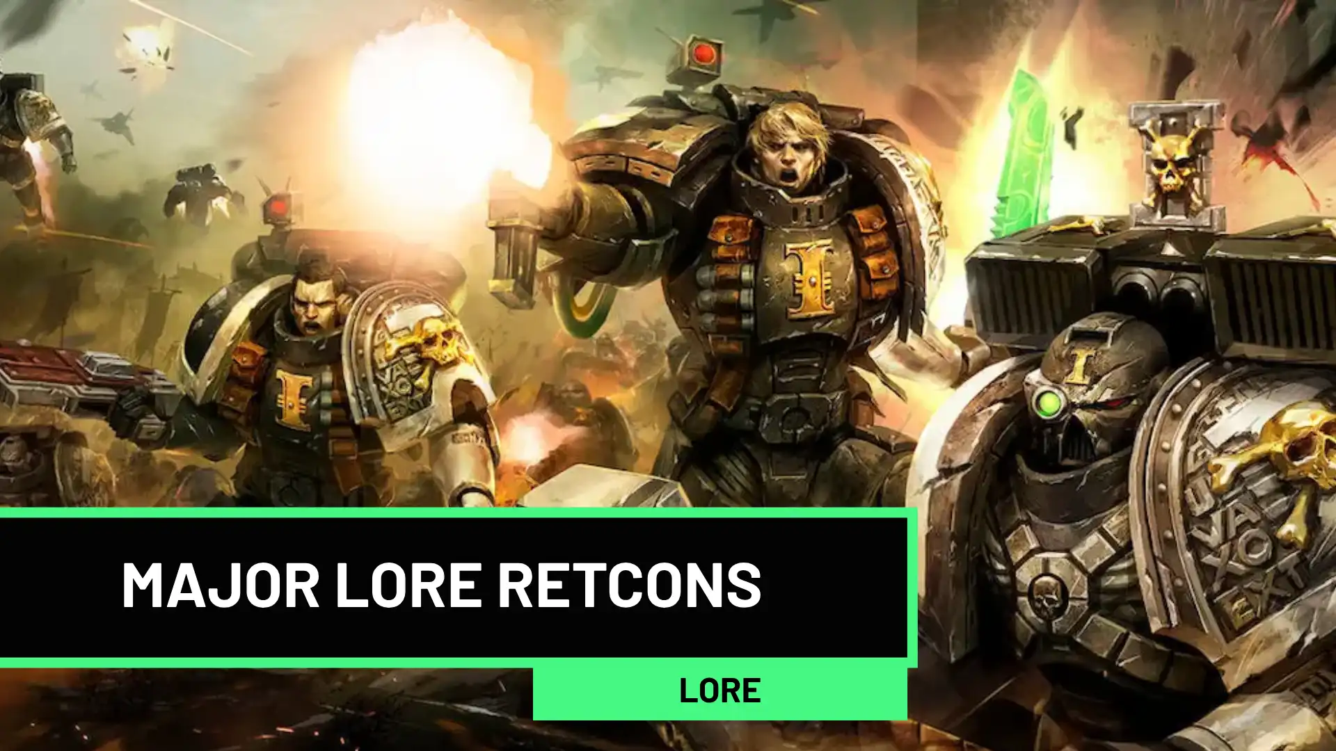 Warhammer 40k Storyline