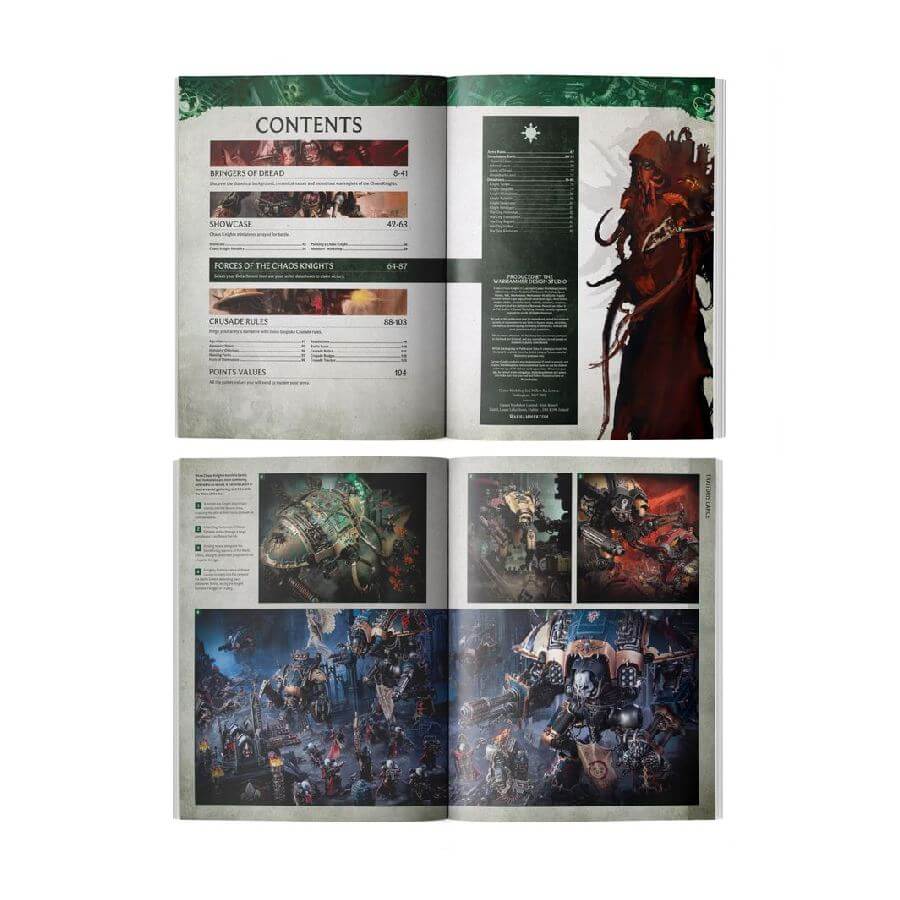Codex: Chaos Knights – 10th Edition - Adeptus Ars